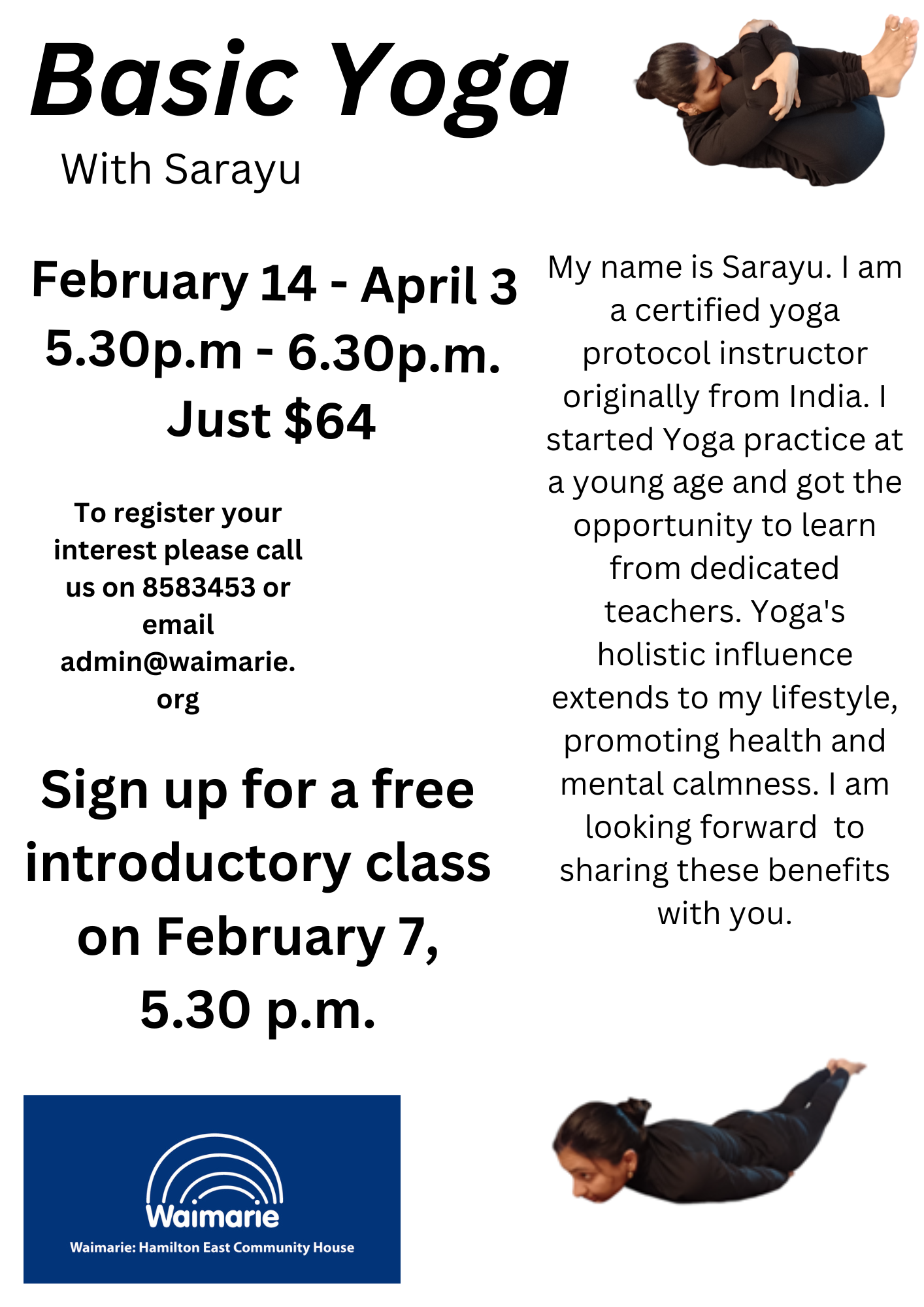 Our Courses – Waimarie: Hamilton East Community House